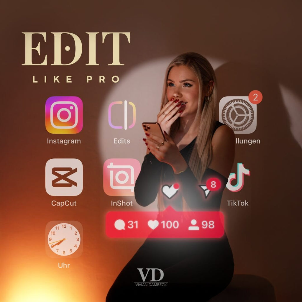 Edit like Pro für professionelle Smartphone Videos – Vivian Dambeck